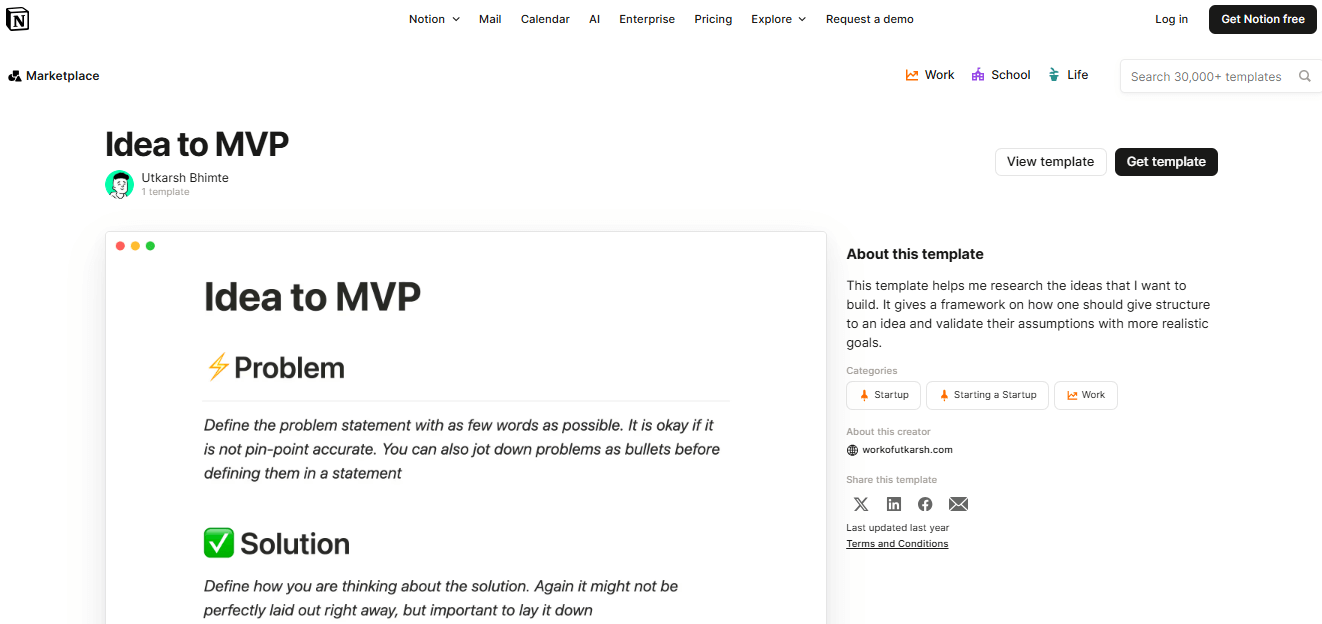 Free MVP Templates, Checklists, and Frameworks - TorontoDigits